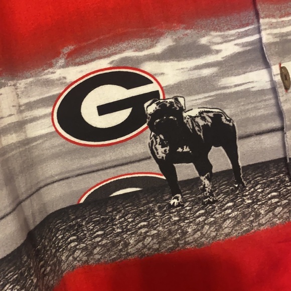 Shirts | Red Uga Shirt | Poshmark